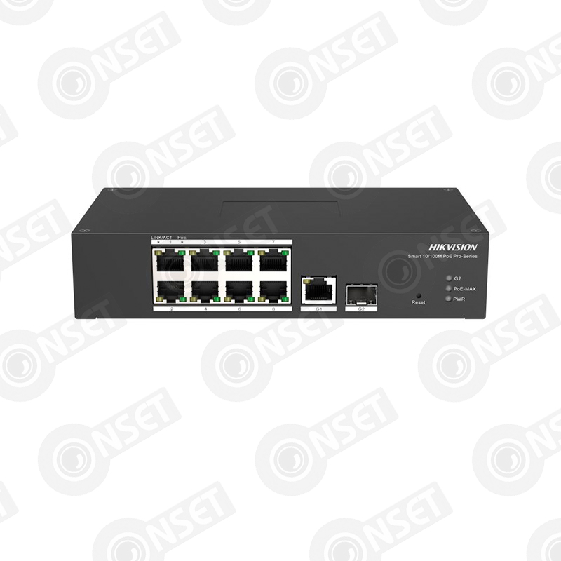 Hikvision DS-3T1310P-SI/HS Промышленный 8-портовый управляемый ...